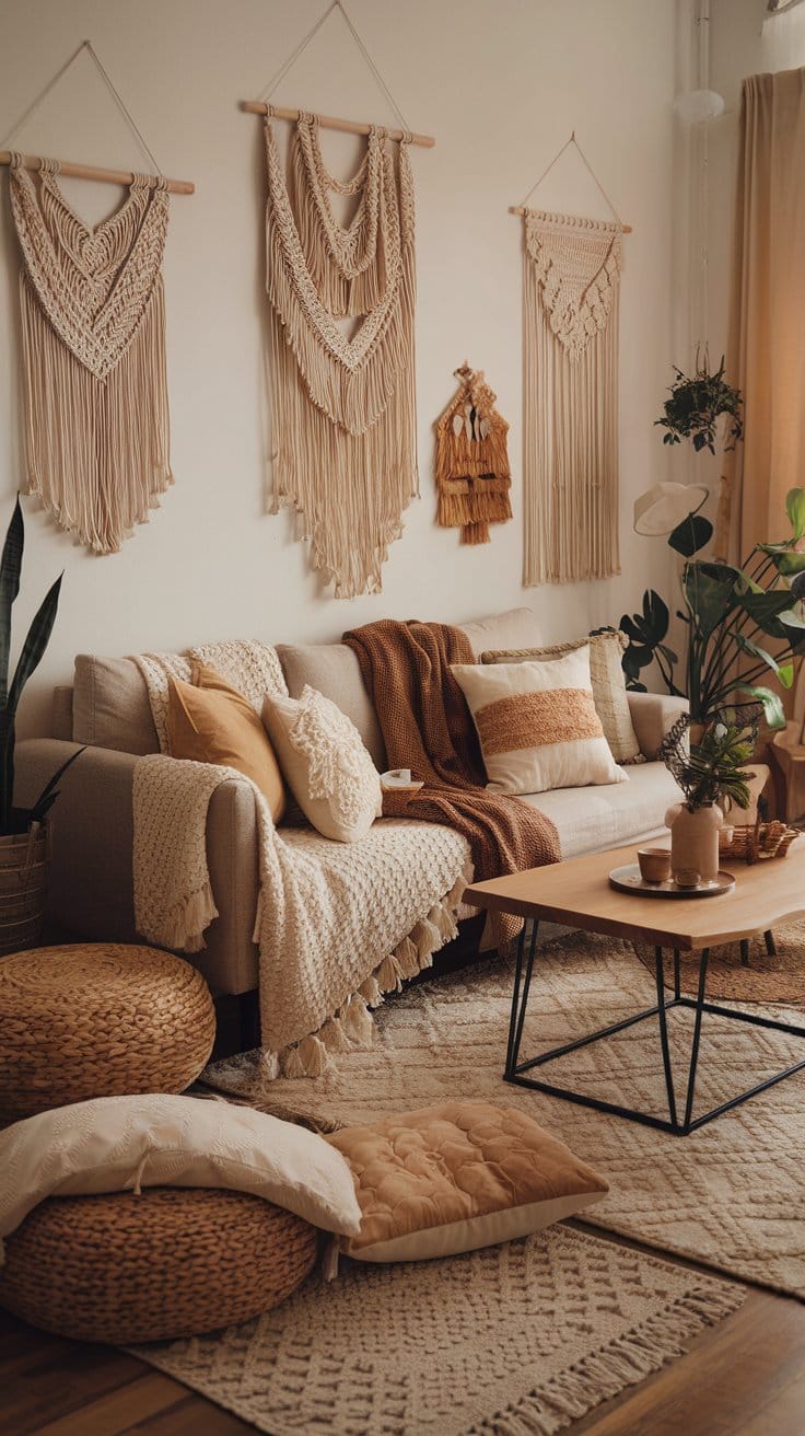 25 Boho Living Room Inspirations To Elevate Your Space - The Savvy Folks