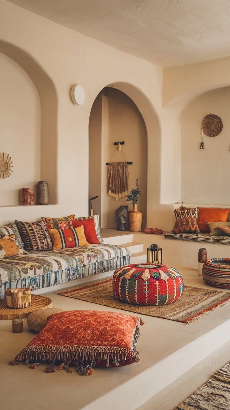 25 Boho Living Room Inspirations To Elevate Your Space - The Savvy Folks