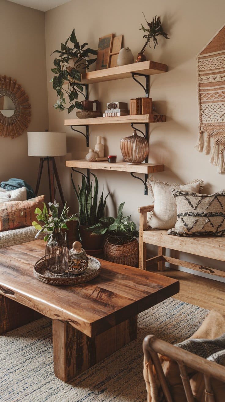 25 Boho Living Room Inspirations To Elevate Your Space - The Savvy Folks