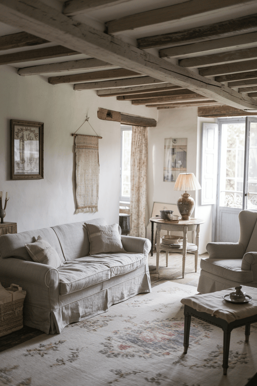 15 French Cottage Living Room Ideas To Inspire Your Dream Space - The ...