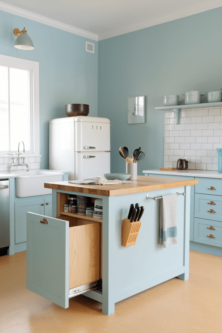 20 Gorgeous Small Kitchen Island Ideas To Transform Your Space - The ...