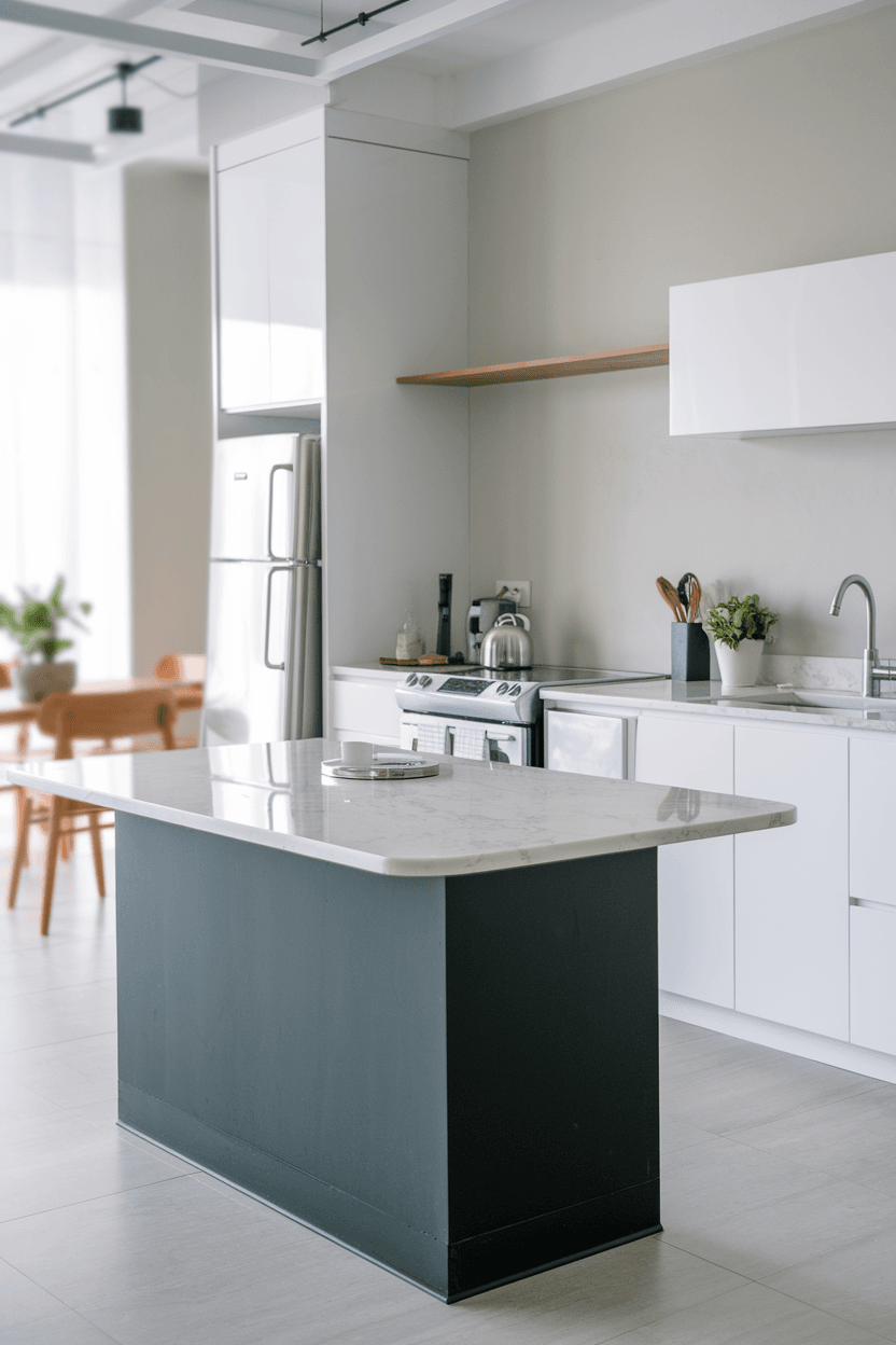 20 Gorgeous Small Kitchen Island Ideas To Transform Your Space - The ...