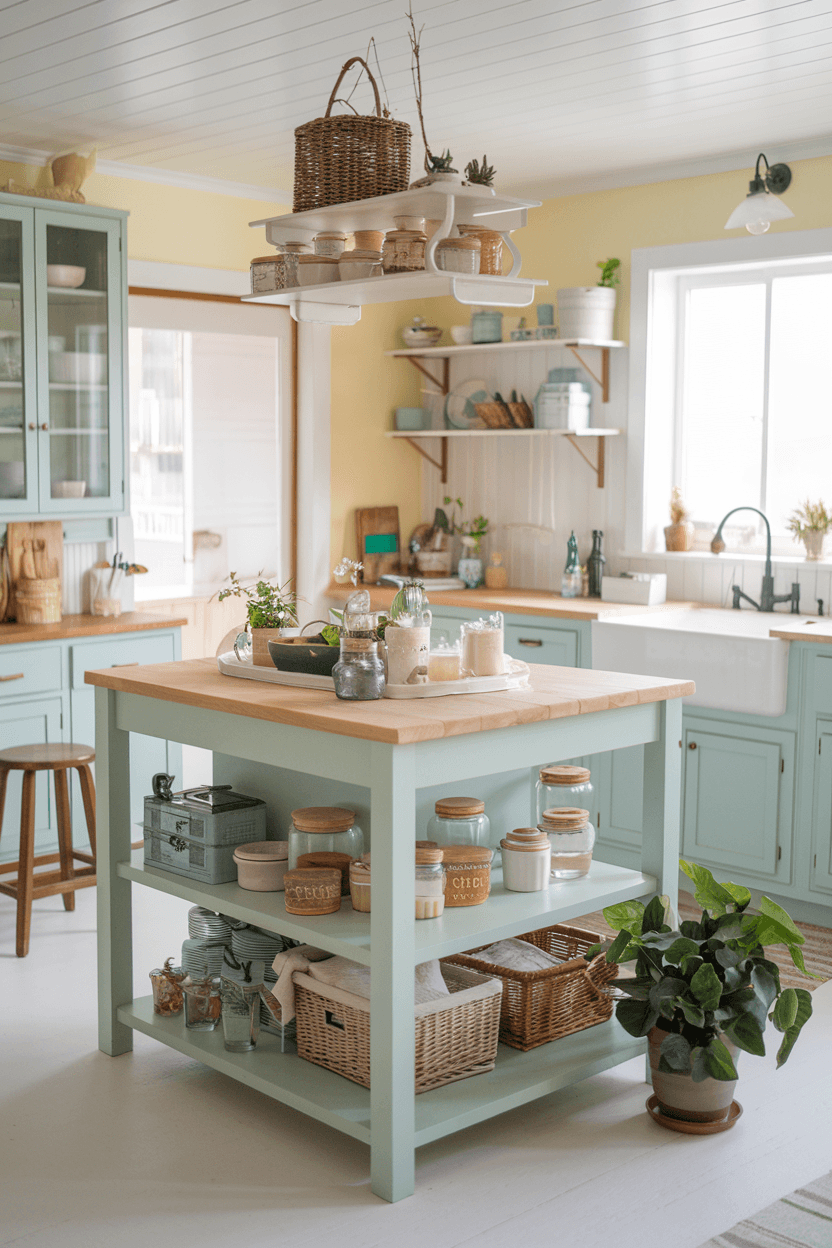 20 Gorgeous Small Kitchen Island Ideas To Transform Your Space - The ...