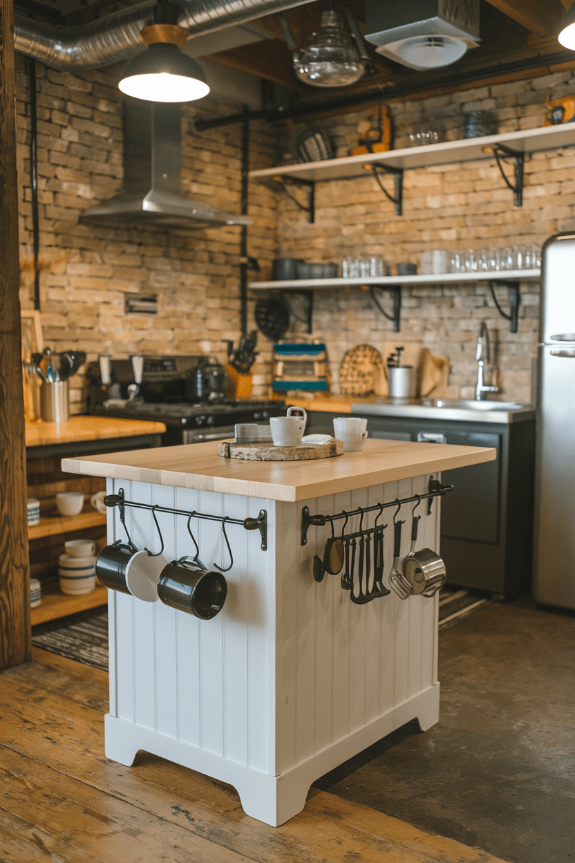 20 Gorgeous Small Kitchen Island Ideas To Transform Your Space - The ...