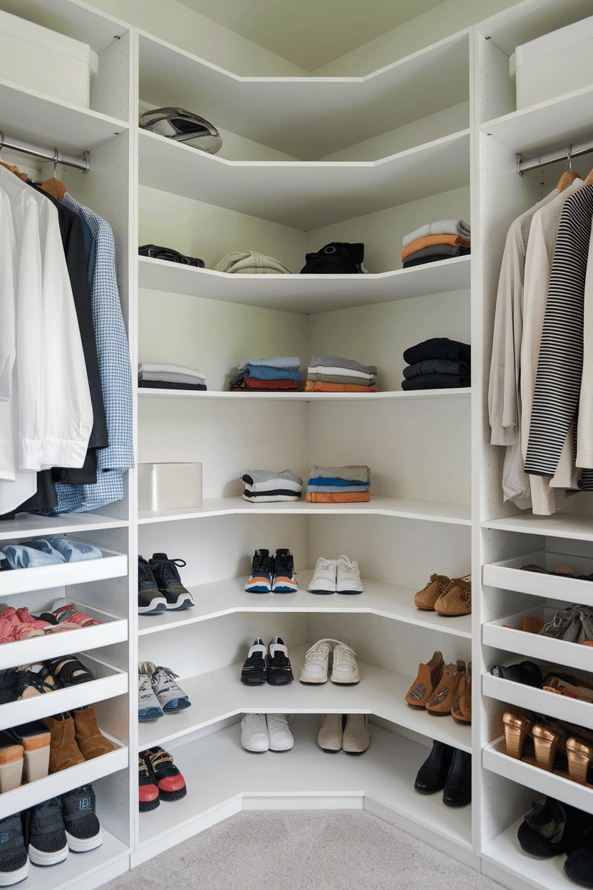 Maximize Space With These 15 Small Walk-In Closet Ideas - The Savvy Folks