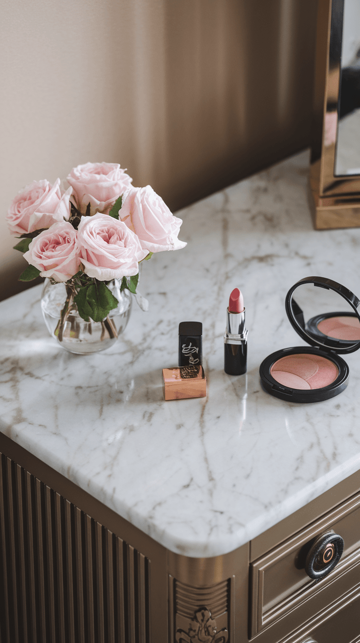 12 Vanity Decor Ideas To Make Your Space Shine - The Savvy Folks