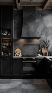 From Shadows To Style: 25 Stunning Dark And Moody Kitchen Designs - The ...