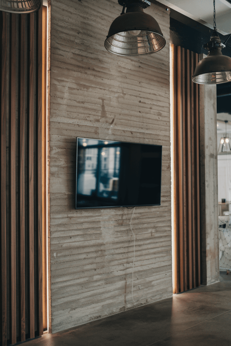 20 Creative TV Wall Ideas To Upgrade Your Home Style - The Savvy Folks