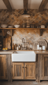 25+ Gorgeous Natural Stone Backsplash Kitchen Ideas - The Savvy Folks