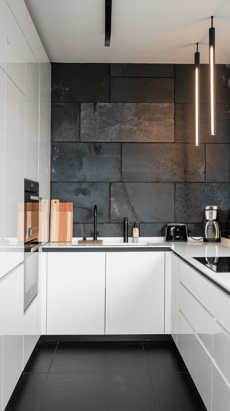 25+ Gorgeous Natural Stone Backsplash Kitchen Ideas - The Savvy Folks