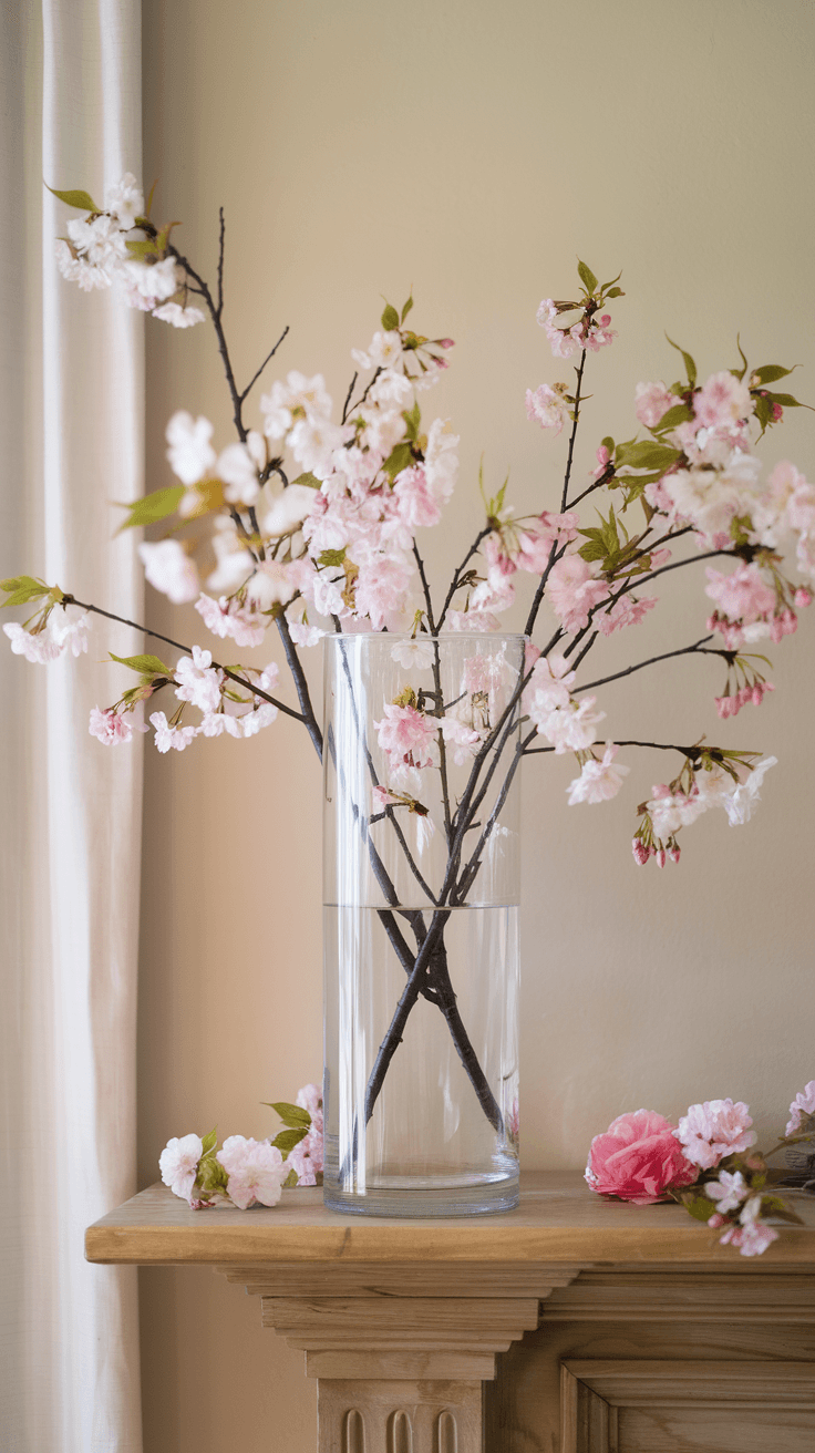 20 Easy Spring Mantle Decor Ideas For A Fresh Look - The Savvy Folks