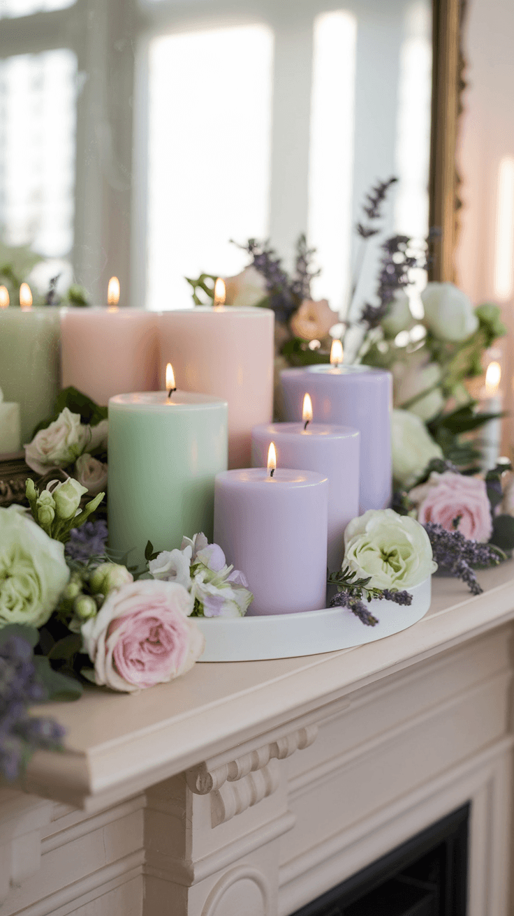 20 Easy Spring Mantle Decor Ideas For A Fresh Look - The Savvy Folks