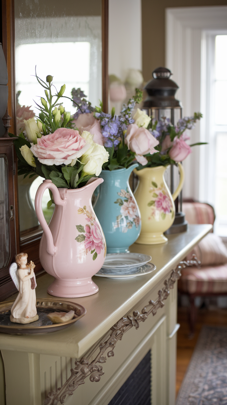 20 Easy Spring Mantle Decor Ideas For A Fresh Look - The Savvy Folks
